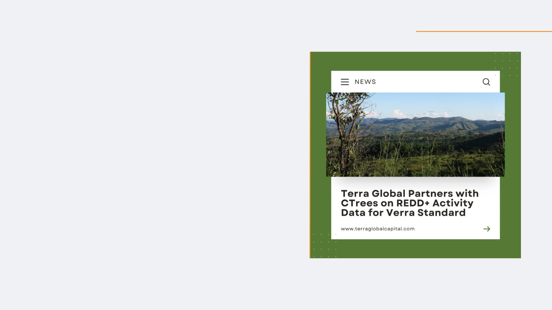 Terra Global Partners with CTrees on REDD+ Activity Data for Verra ...